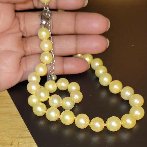 Jewelry | 925 Luc Yellow Pearls | Poshmark